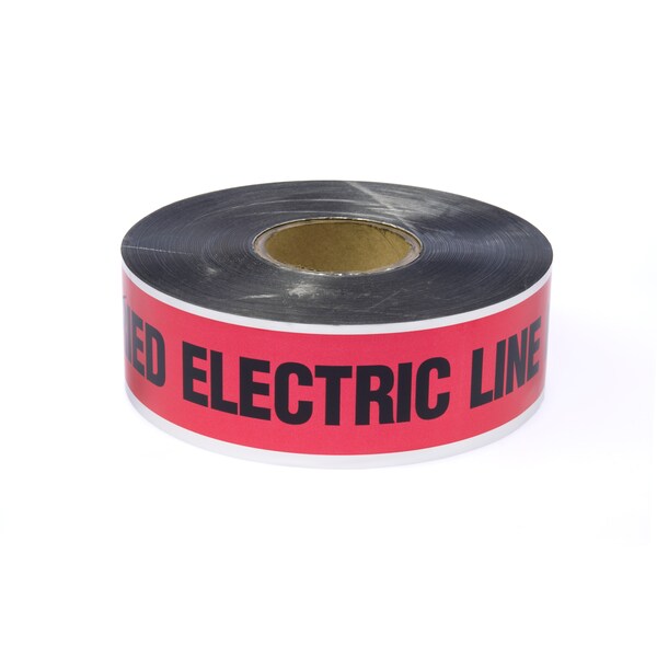 Black Swan Detectable Marking Tape-Red- 3" X 1000' 15295 | Zoro
