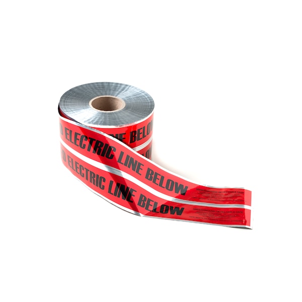 Black Swan Detectable Marking Tape-Red-6" X 1000' 15300 | Zoro