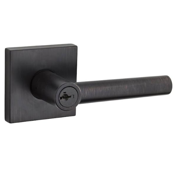 Kwikset Milan Square Entry Door Lock SmartKey 740MILSQT-11PS | Zoro