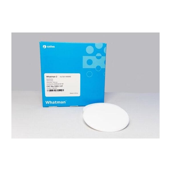 Whatman Whatman Qualitative Filter Papers, PK100 1002-125 | Zoro