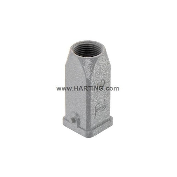 Harting Rectangular Connector Hood, 33.4 mm L 19200031440 | Zoro