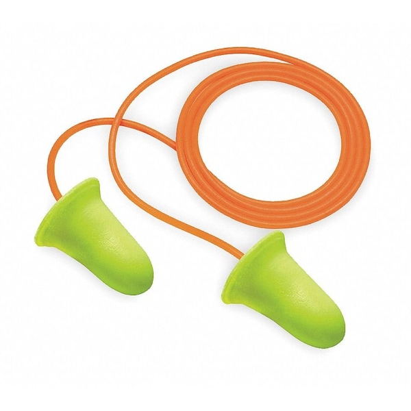 3M E-A-Rsoft FX Disposable Corded Ear Plugs, Bell Shape, NRR 33 dB ...