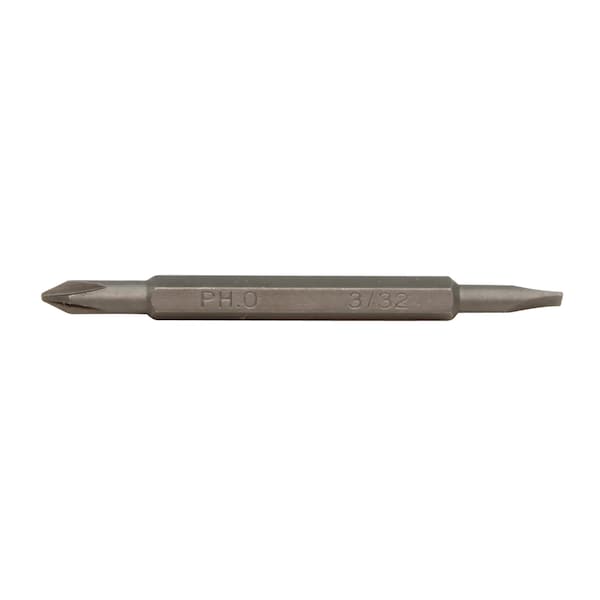 Klein Tools Bits, 4-in-1 Electronics, PH 0, SLTD 3-Inch, PK2 13391 | Zoro