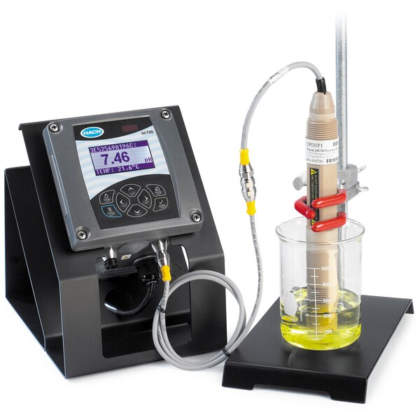 Hach Chemical Co Benchtop Stand for sc100 AndModel 53 6894000 | Zoro