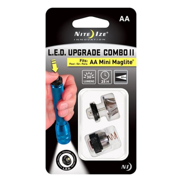 Nite Ize LED Upgrade Kit for use with AA Mini MagLite Flashlight LUC2 ...