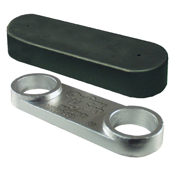 Quickcable Black Intercell Link Cover, 2H, 3.18, PK25 215819-025B | Zoro