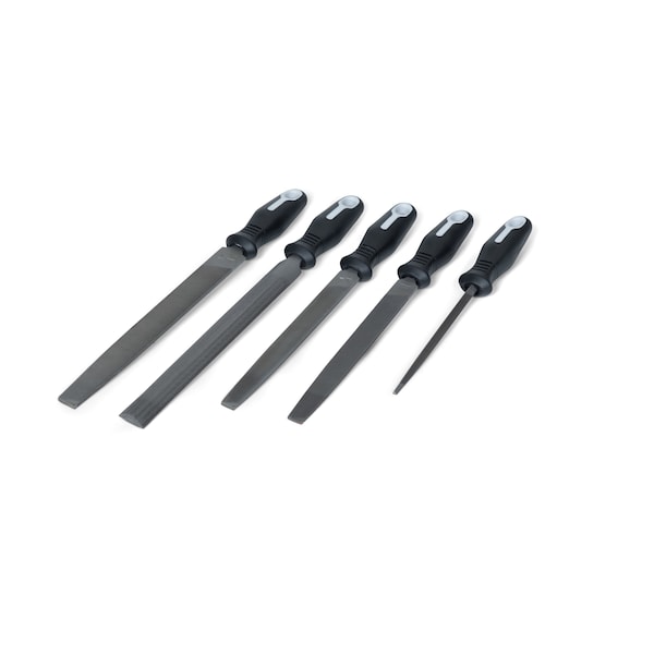 Crescent Nicholson Machinists File Set, Ergonomic, 5 piece 22040HNNN | Zoro