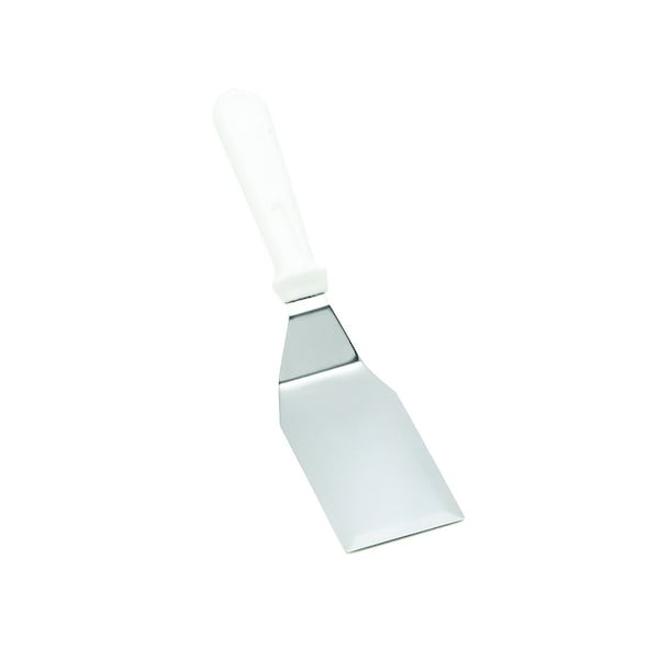 Tablecraft Turner Sqd Blade, SS, Wht Plst Hndl, 11.5" 251W | Zoro