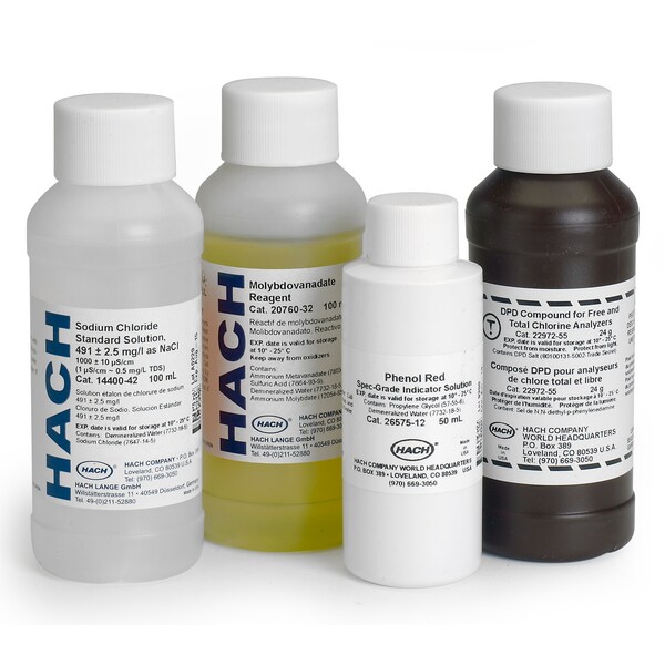 Hach Chemical Co 100ml Chromium Standard Solution 50mg/L 81042H | Zoro