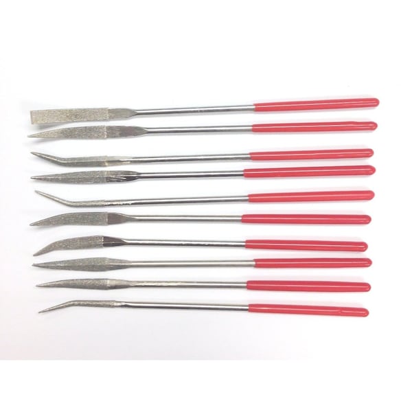 Hhip 10 Piece Diamond Riffler File Set 3000-0072 | Zoro