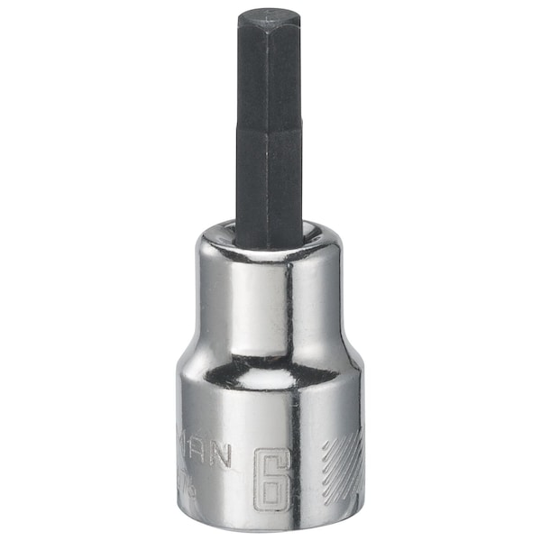 CRAFTSMAN 3/8" Drive, Sockets, 3/8" Drive 6mm Hex Bit Socket, - CMMT42676