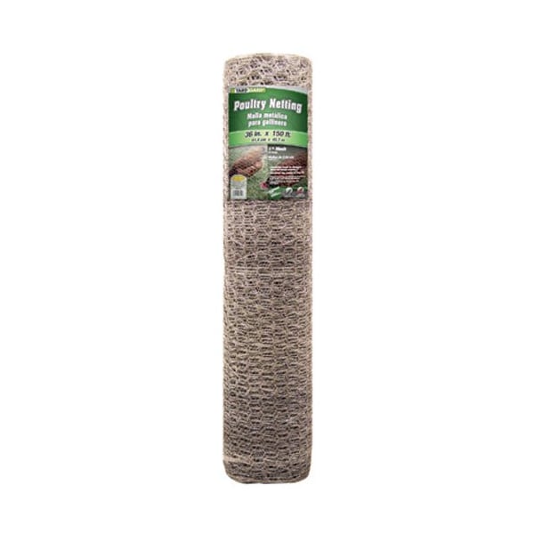 Yardgard Poultry Netting, 20 ga., 1", 36"x150 ft. 308427B | Zoro