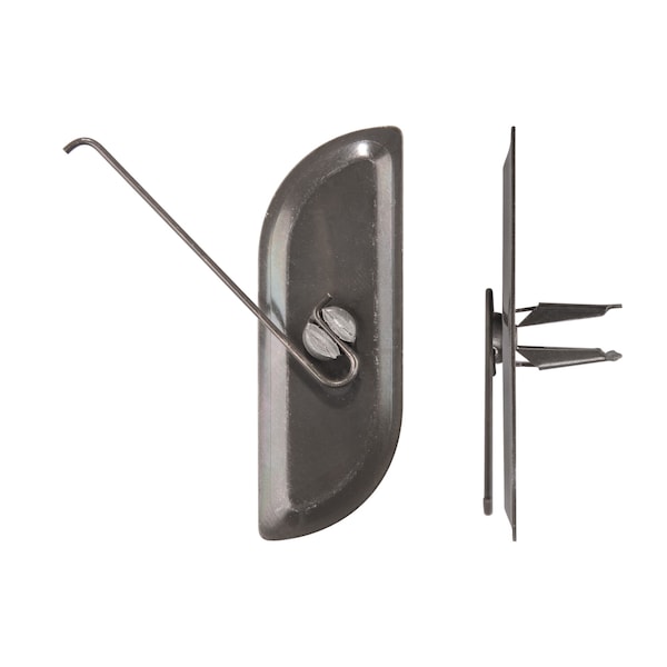 Disco Universal Moulding Clips 3/8" Hole Size Snap-In PK25 315PK | Zoro