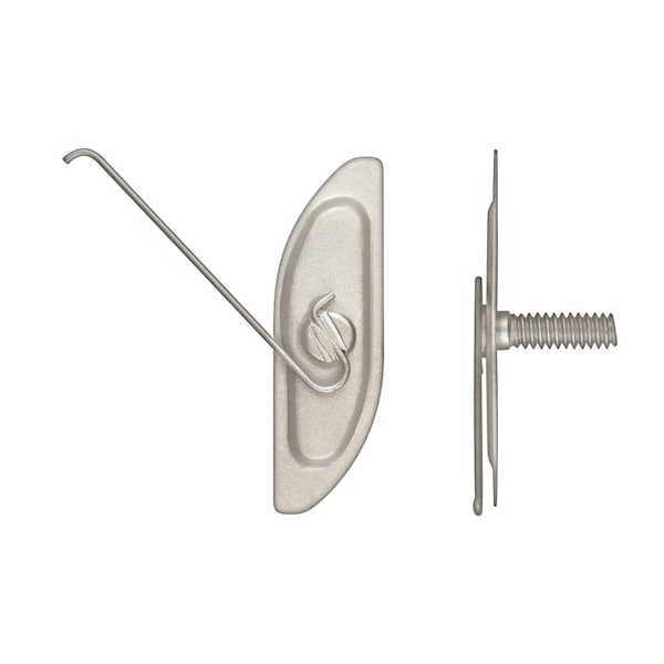 Disco Universal Moulding Clips 10-24X3/4" Stud Size PK15 344PK15 | Zoro