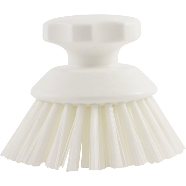 Sparta 5 in W Round Scrub Brush, Tan, Polypropylene 42395EC25 | Zoro