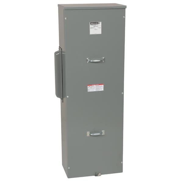 SQUARE D EZM Meter Main 800A, 120/240V AC, Main Lug, surface - EZM1800TB