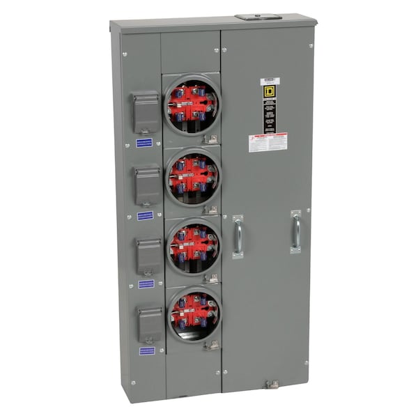 SQUARE D MPR Meter Main 240V, Main Lug, surface - MPR44125
