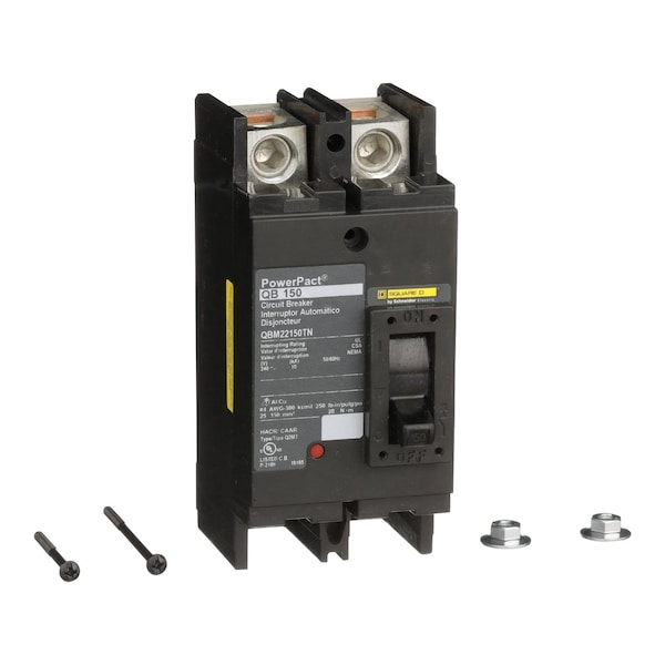 Square D PowerPact Q-molded case circuit breake (QBM22150TN) | Zoro