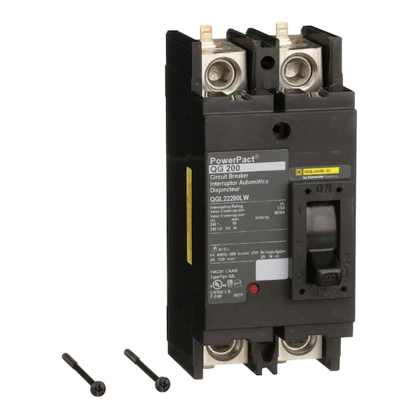 SQUARE D 70A, 3 pole Molded Case Circuit Breaker, POWERPACT Q, 240V AC ...