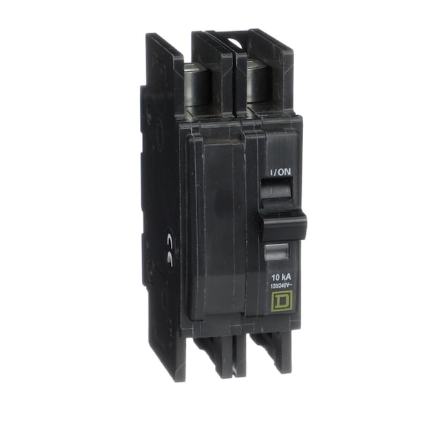 SQUARE D 45A, 2 pole Miniature Circuit Breaker, QO, 120/240V AC, - QOUR245
