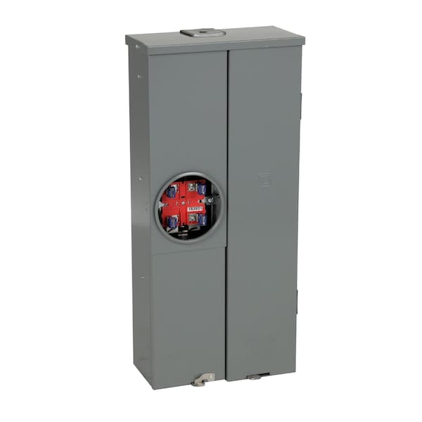 Square D Meter mains, Homeline, CSED, ringed socket, 150A, surface ...