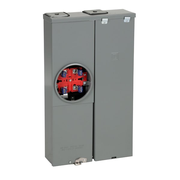 Square D Meter mains, Homeline, CSED, ringed socket, 125A, surface ...