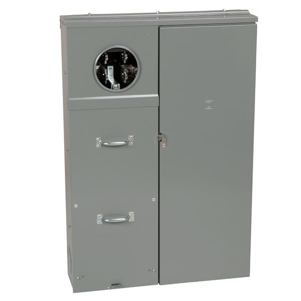 SQUARE D SU Meter Main 400A; 200A, 30, Main Lug, semi flush - SU3040D400FB