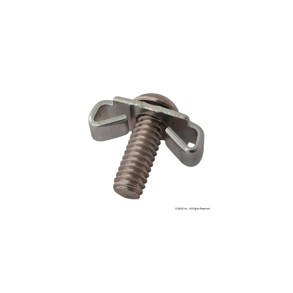 80/20 Zinc End Fastener W/ss Screw, 10 S 3682 | Zoro
