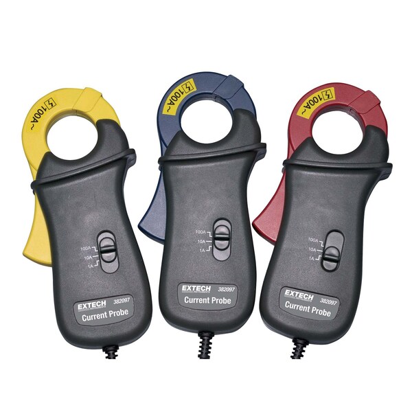 Extech Voltage Test Leads W/Alligator Clips 382000 | Zoro