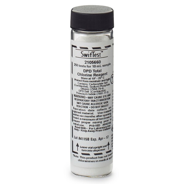 Hach Chemical Co 10ml DPD Total Chlorine Reagent Refill 2105660 | Zoro