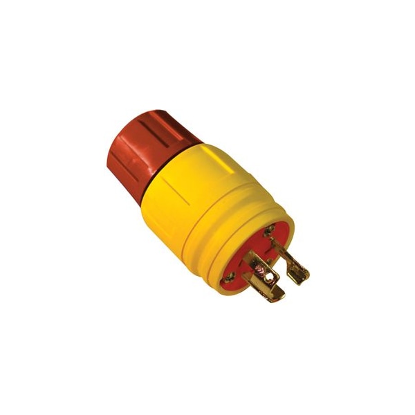 Ericson 15A Watertight Locking Plug 2P 3W 277VAC L7-15P YL 1524-PW6P-AM ...
