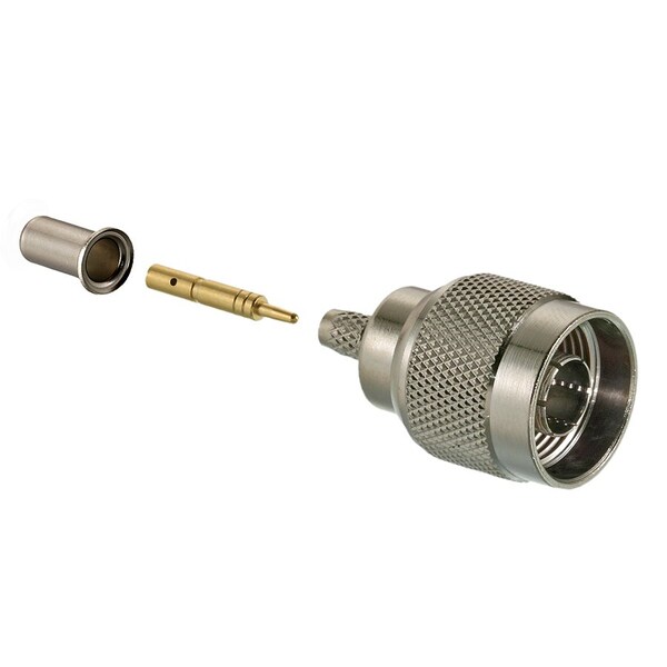 Gem By Triplett RG 213, Belden 9913 N Male 3 Pc Crimp / 400-9913 | Zoro