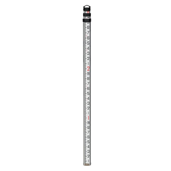 Johnson Level & Tool Telescoping Leveling Rod, Rect, 8 ft. 40-6862 | Zoro