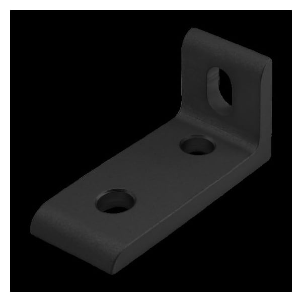 80/20 Slotted 3 Hole Inside Corner Bracket 10S 4250-BLACK | Zoro