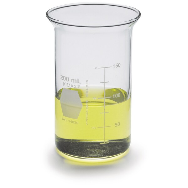Hach Chemical Co Tall Form Berzelius Glass Beaker 200Ml 2276145 | Zoro