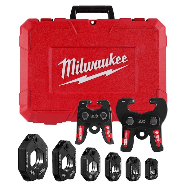 Milwaukee Tool 1/2" - 2" CTS-V Pivoting Press Ring Kit for M18 FORCE ...