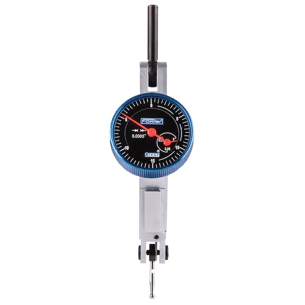 Fowler 1-1/2" Horizontal X-Test Indicator Black Dial 52562001BF | Zoro