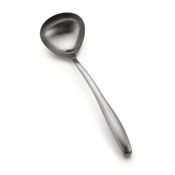 Tablecraft Soup Ladle, 13"L, 4 OZ, 18-8 SS 5304 | Zoro