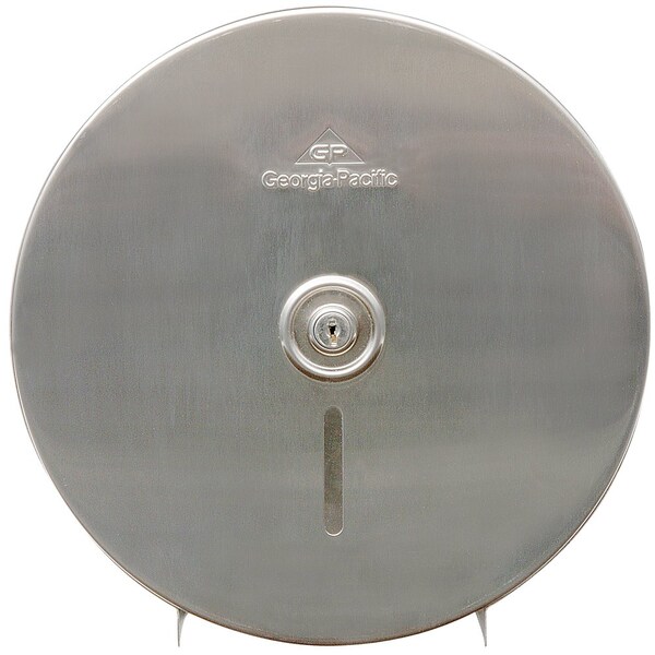 Georgia-Pacific Toilet Paper Dispenser, Stainless Steel 59448 | Zoro