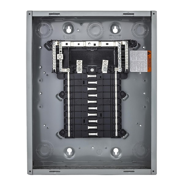 SQUARE D QO Load Center 150A, 24, 120/240V AC, Main Circuit Breaker ...