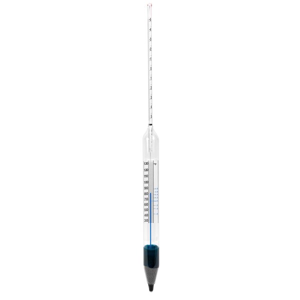 Vee Gee Brix Hydrometer w/Thermometer, degrees F 6601TS-13F | Zoro