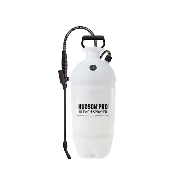 Hudson 2 gal Bleach Tank Sprayer, 7.5 in L Hose 70152B | Zoro