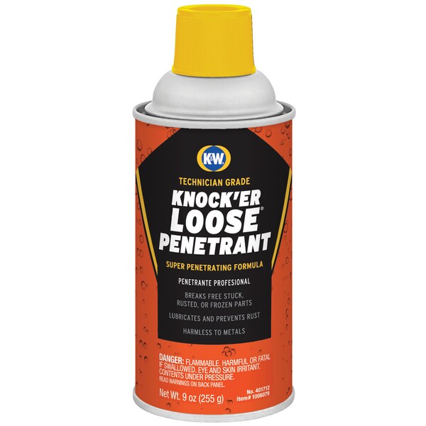 K&W Knocker Loose Lubricant Penetrant, 9 Oz 401712 | Zoro