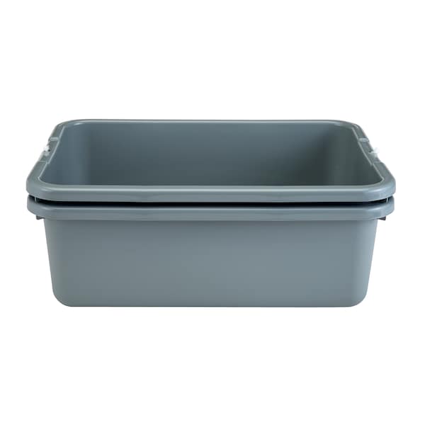 Cambro CamBox Bus Box Poly 15X21X5" Light Gray EA21157CBP2PK180 | Zoro
