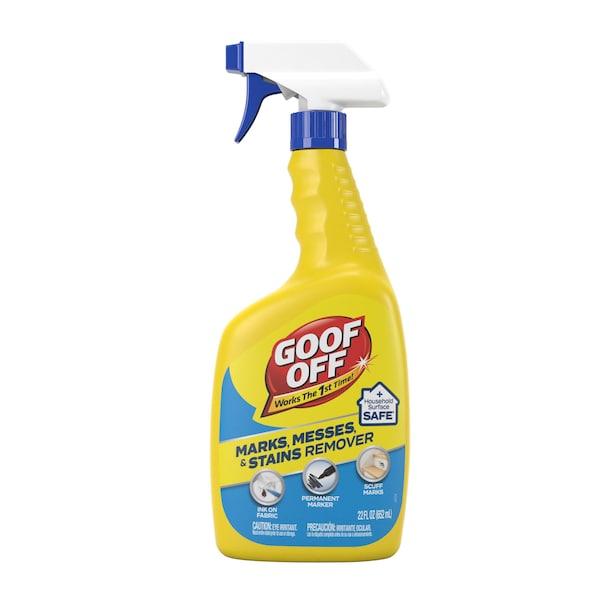Goof Off Heavy Duty Remover Degreaser, 22 Oz Trigger Spray Bottle ...