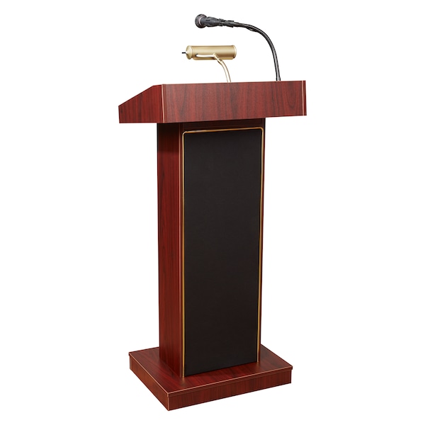 Oklahoma Sound Orator Lectern, Mahogany 800X-MY | Zoro