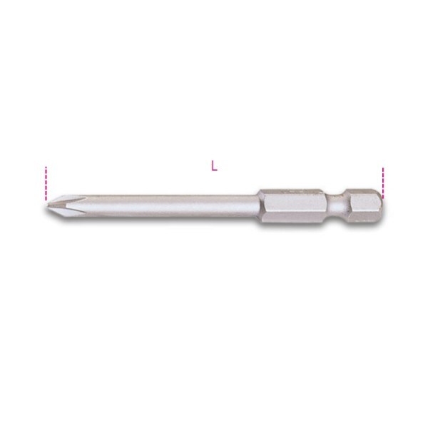 Beta Cross Head Screwdriver Bit, PH2 008620232 | Zoro