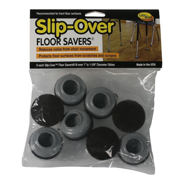 Master Mfg Slip-Over Floor Savers Fits Over E, PK48 88456CS | Zoro