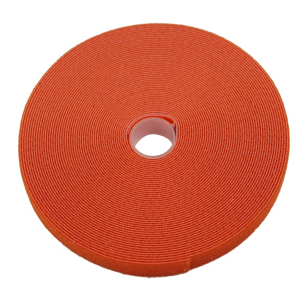 Eclipse Tools Reclosable Fastener, 50 ft, 3/4" W, Orange 902-554 | Zoro
