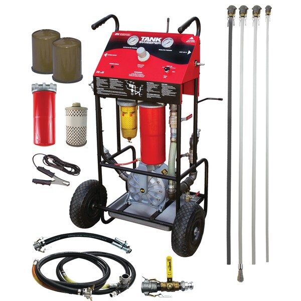 Innovative Products Of America Fuel/Hydraulic Oil Tank Sweeper Polishin ...